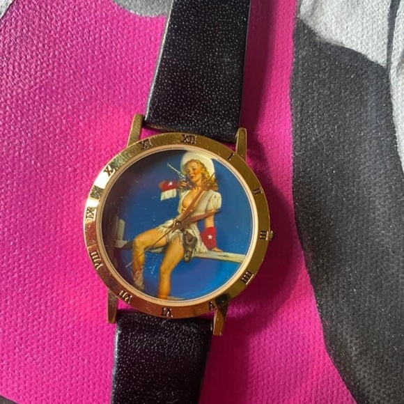 Jewelry | Vintage Pinup Cowgirl Watch | Poshmark